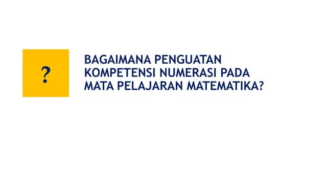 Meningkatkan Kemampuan Literasi dan Numerasi | PPT