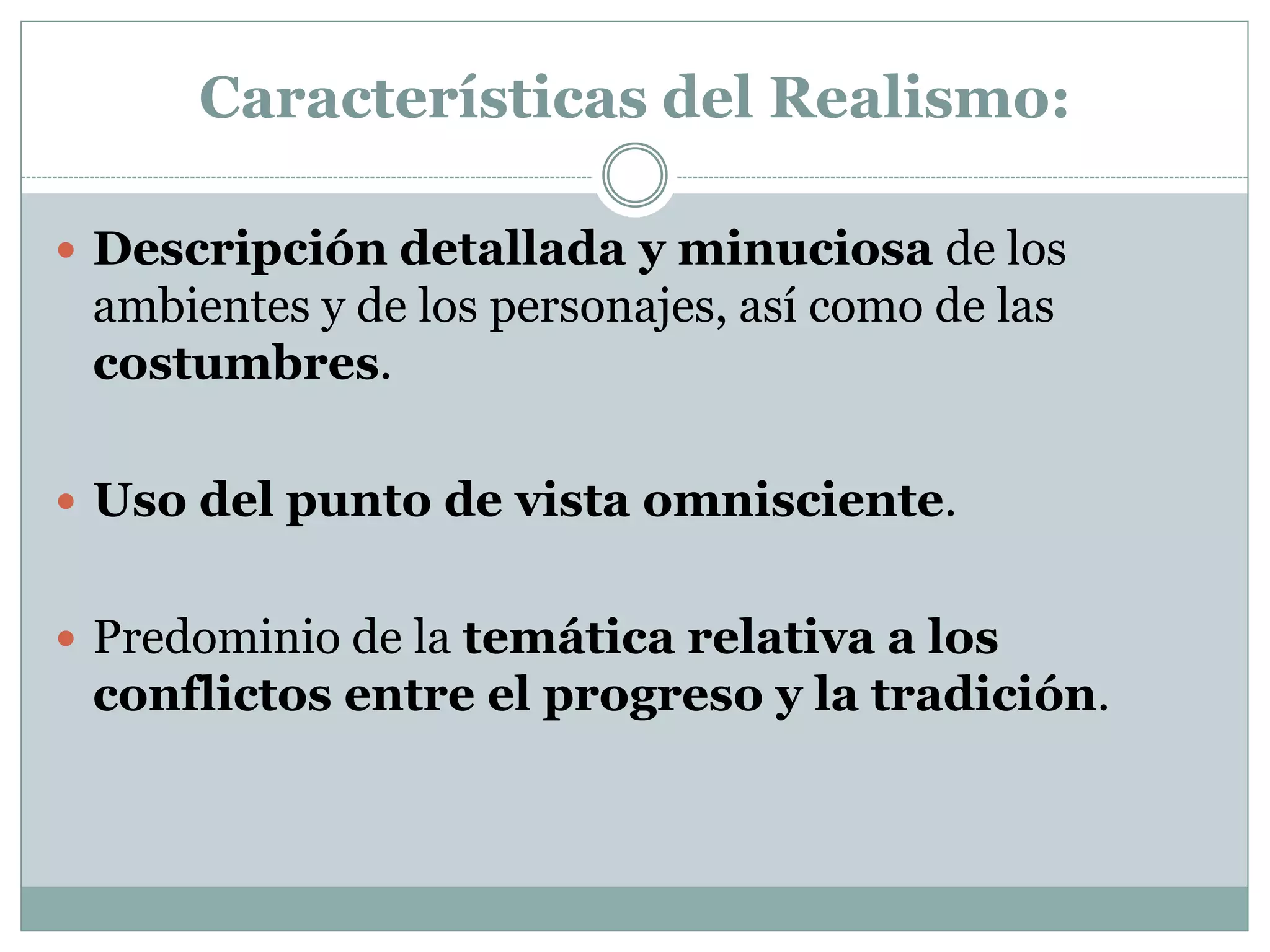 REALISMO Y NATURALISMO 4º ESO | PPT | Descarga Gratuita
