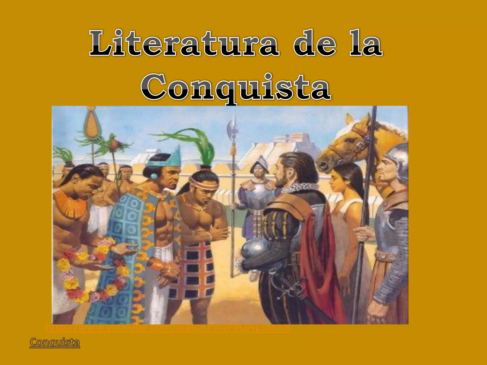 Literatura de la conquista | PDF