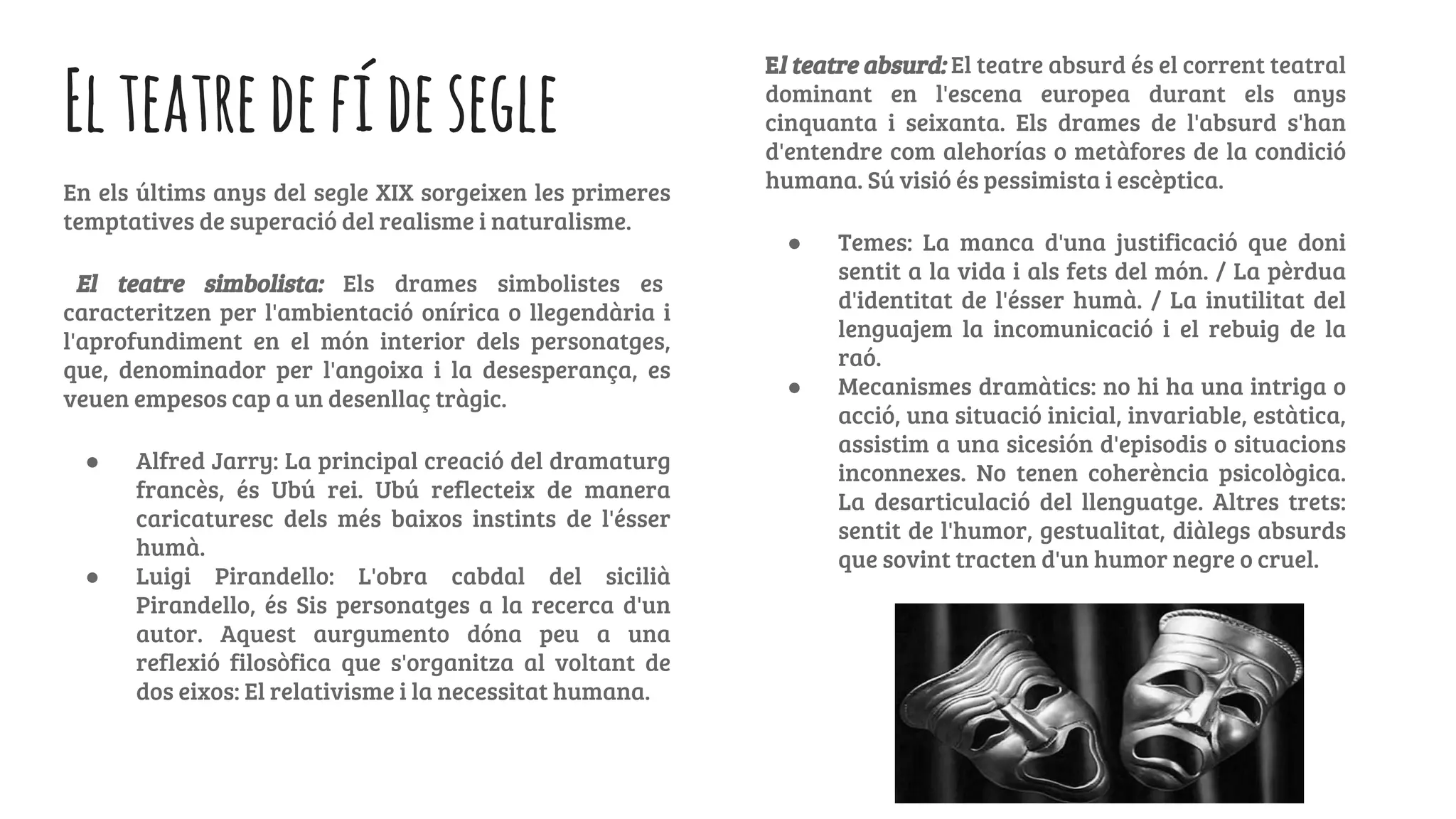 Literatura del s.xx; presentació literatura universal | PDF