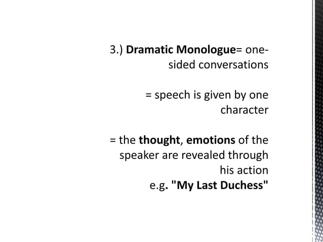 Literature dramatic poetry | PPTX