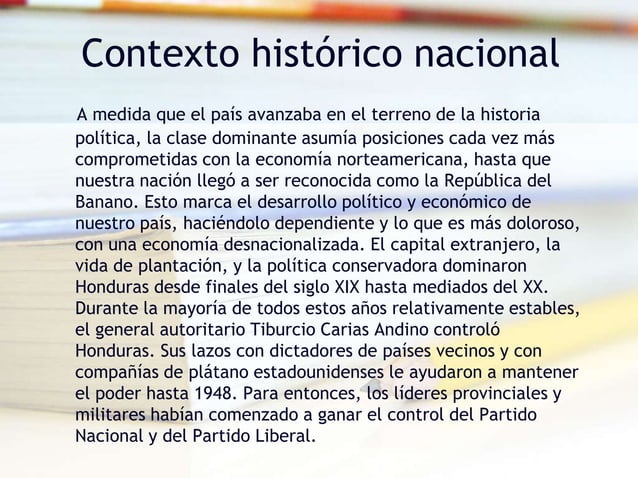 Literatura hondureña, postmodernismo, realismo y prevanguardia | PPTX