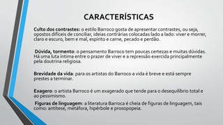 Literatura portuguesa barroco | PPTX