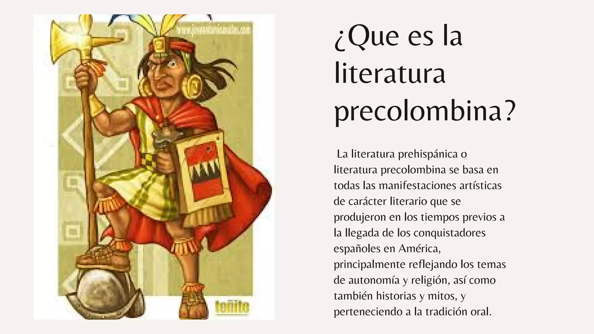 Literatura Precolombina, Contexto Histórico Y Características – FOXWX