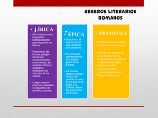 Literatura romana | PPTX