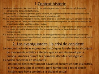Literatura segle XX | PDF