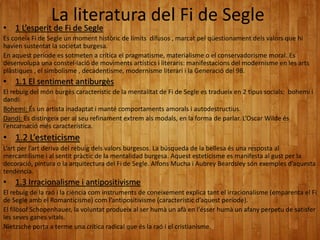 Literatura segle XX | PDF