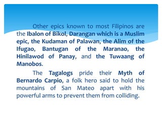 Philippine Literature and Texts (Pre-colonial Times and Spanish ...