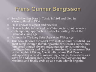 Nordic Viking Literature | PPTX