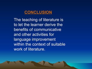 Literature | PPT