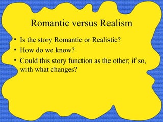 Literature Questions | PPT
