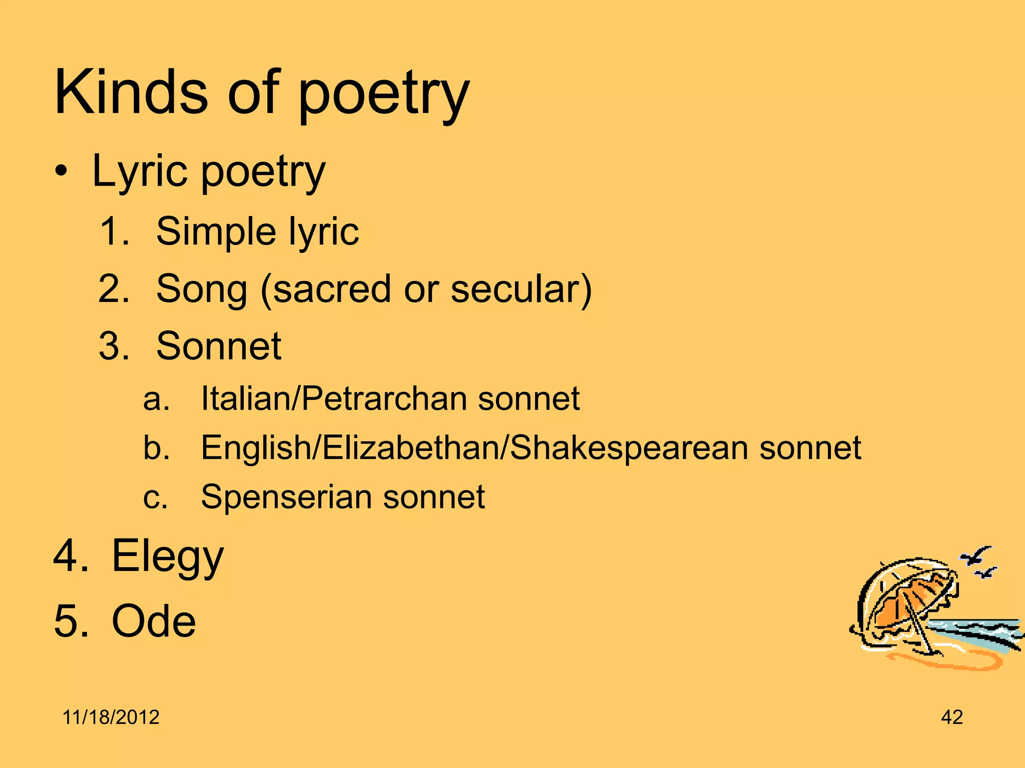 Literature | PPTX
