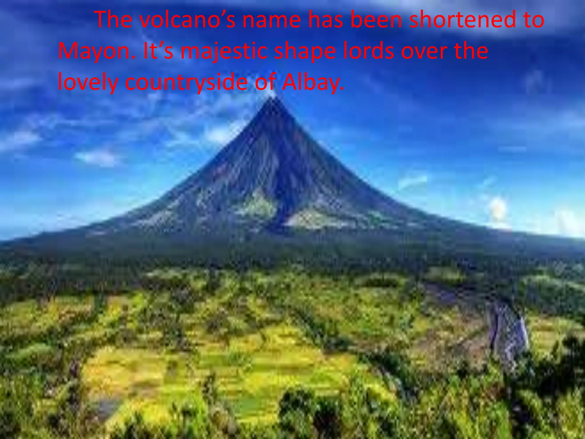 Legend of Mayon Volcano | PPTX