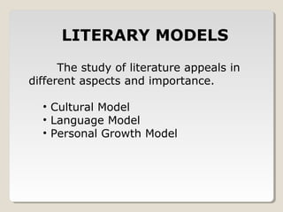 Literature and Literary Standards | PPT