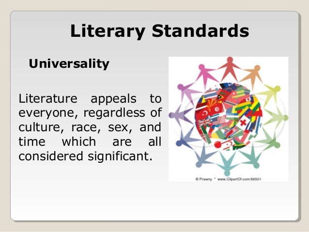 Literature and Literary Standards