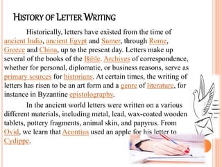 Prose Format Example