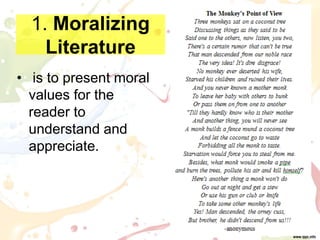 Elements of Literature | PPTX