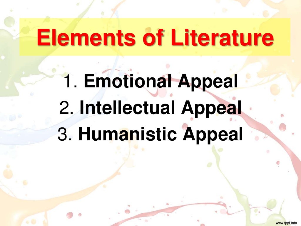 Elements of literature - opmrio