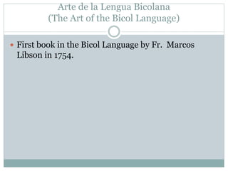Spanish Colonial Text | PPTX