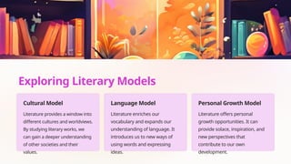 Literature for learning and communication | PPTX