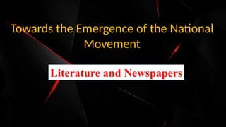 Literature in pre-independent India.pptx
