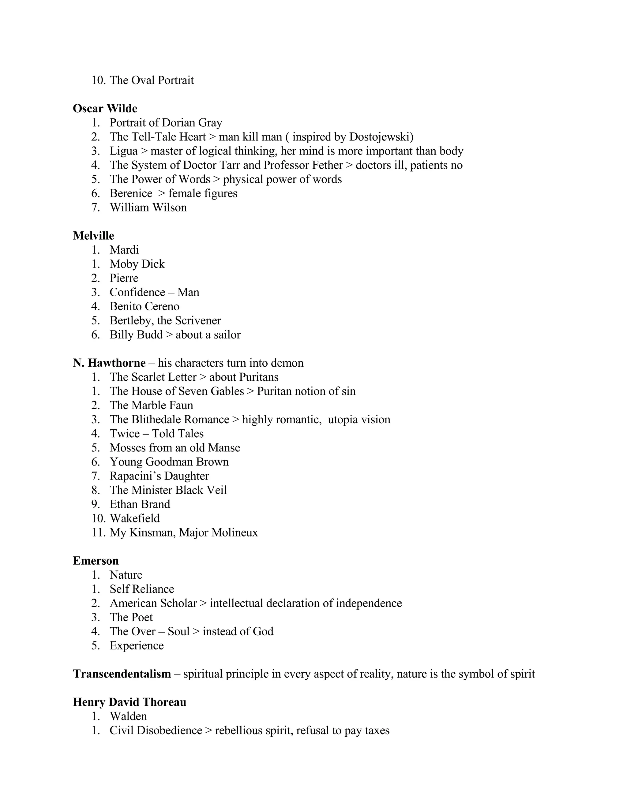 Literature American | PDF