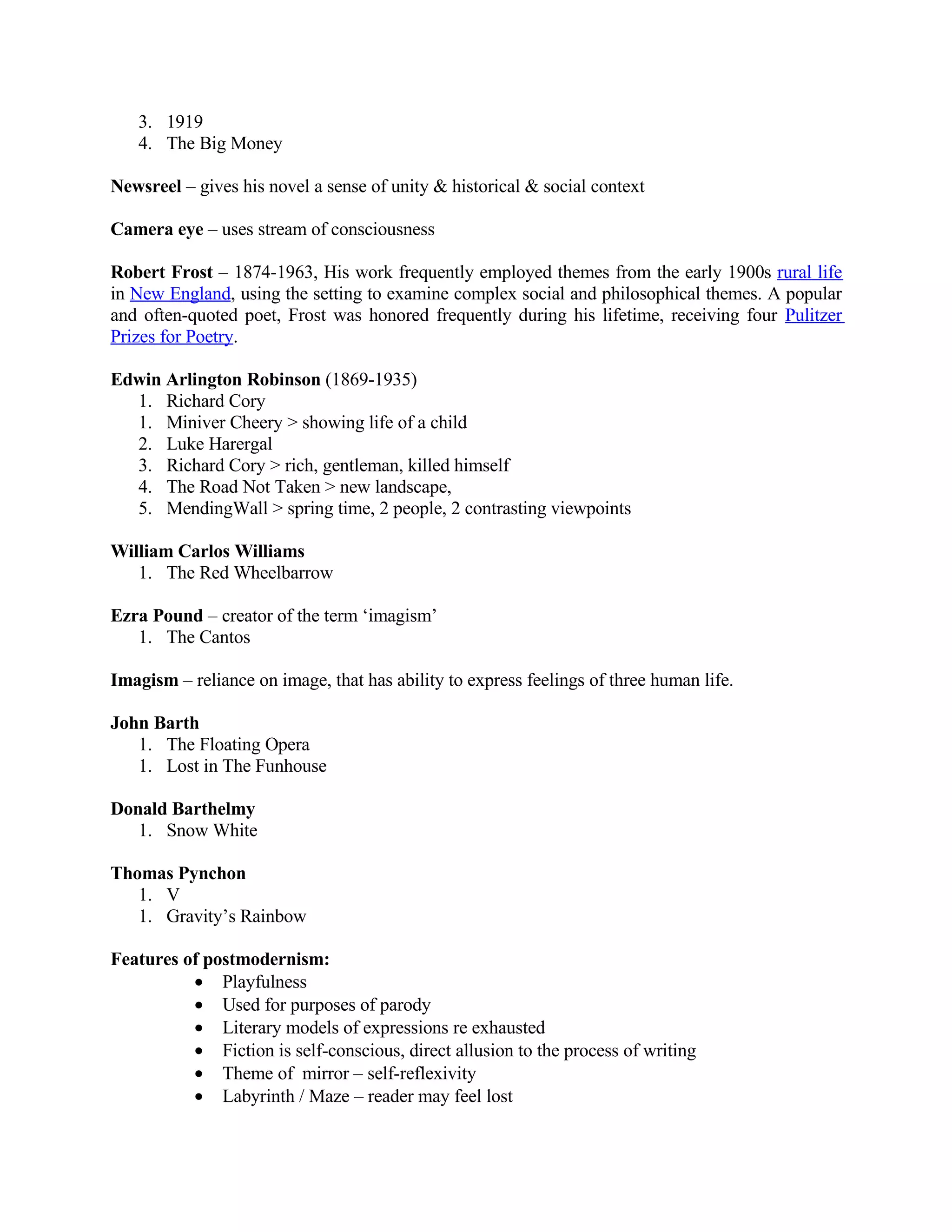 Literature American | PDF