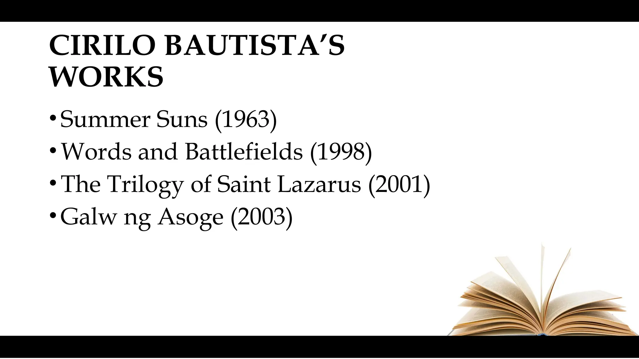 CANONICAL FILIPINO AUTHORS - 21st Century Literature | PPTX