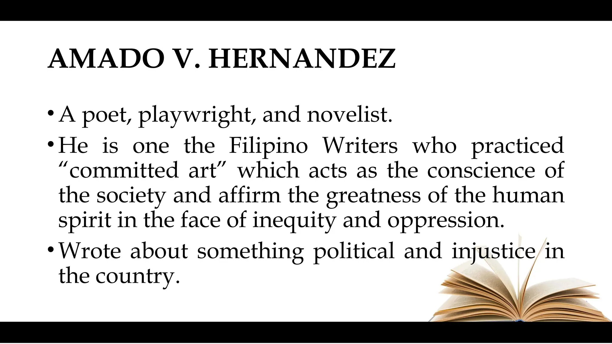 CANONICAL FILIPINO AUTHORS - 21st Century Literature | PPTX