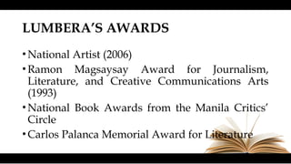 CANONICAL FILIPINO AUTHORS - 21st Century Literature | PPTX
