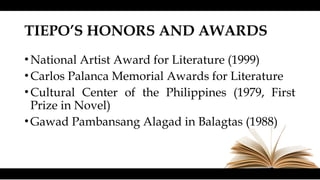 CANONICAL FILIPINO AUTHORS - 21st Century Literature | PPTX