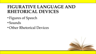 LITERAL NAND FIGURATIVE LANGUAGE IN PHILIPPINE LITERATURE | PPTX