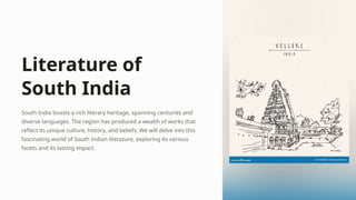 Literature-of-South-India a detailed overview | PPTX