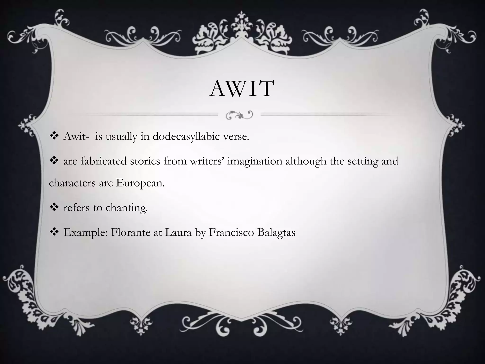 Pre-colonial and Spanish colonial Philippine Literature | PPTX