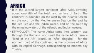 Afro-Asian Literature | PPTX