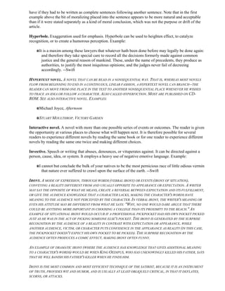 [Literature] a glossary of literary terms | PDF | Poetry | Books and ...