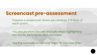 Literature and environment week 1 | PPTX