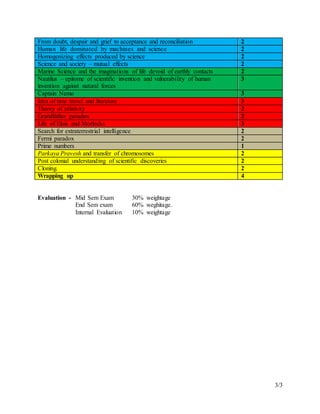 Literature and science lesson plan | DOCX
