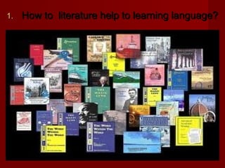 Literature and the teaching of language skill | PPT