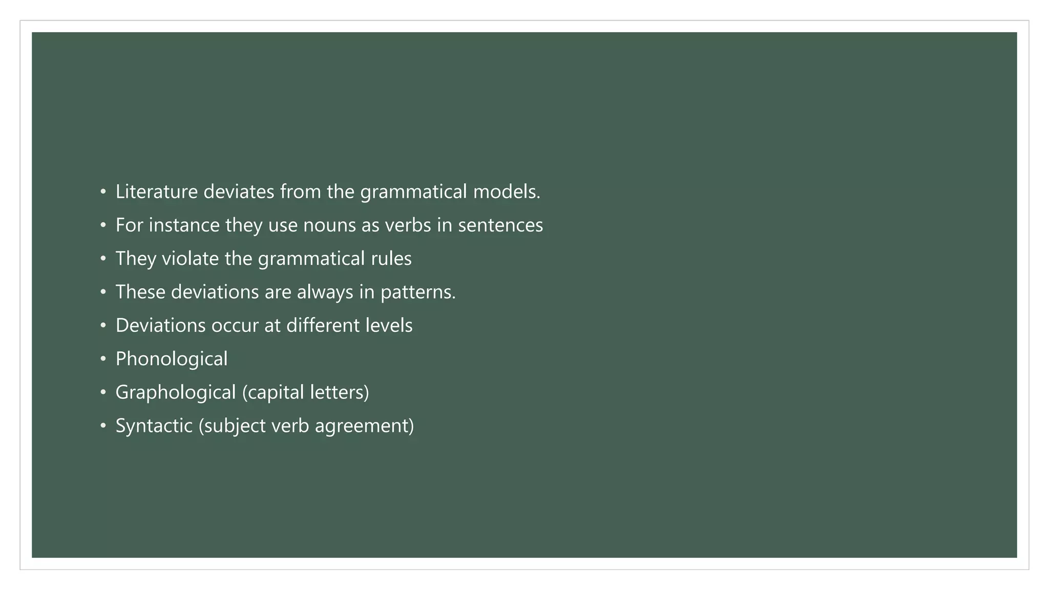 Literature as text | PPTX