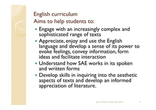 Literature and the Australian Curriculum | PDF