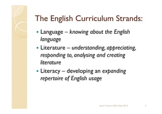 Literature and the Australian Curriculum | PDF