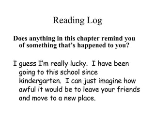 Literature Based Reading Activities | PPT