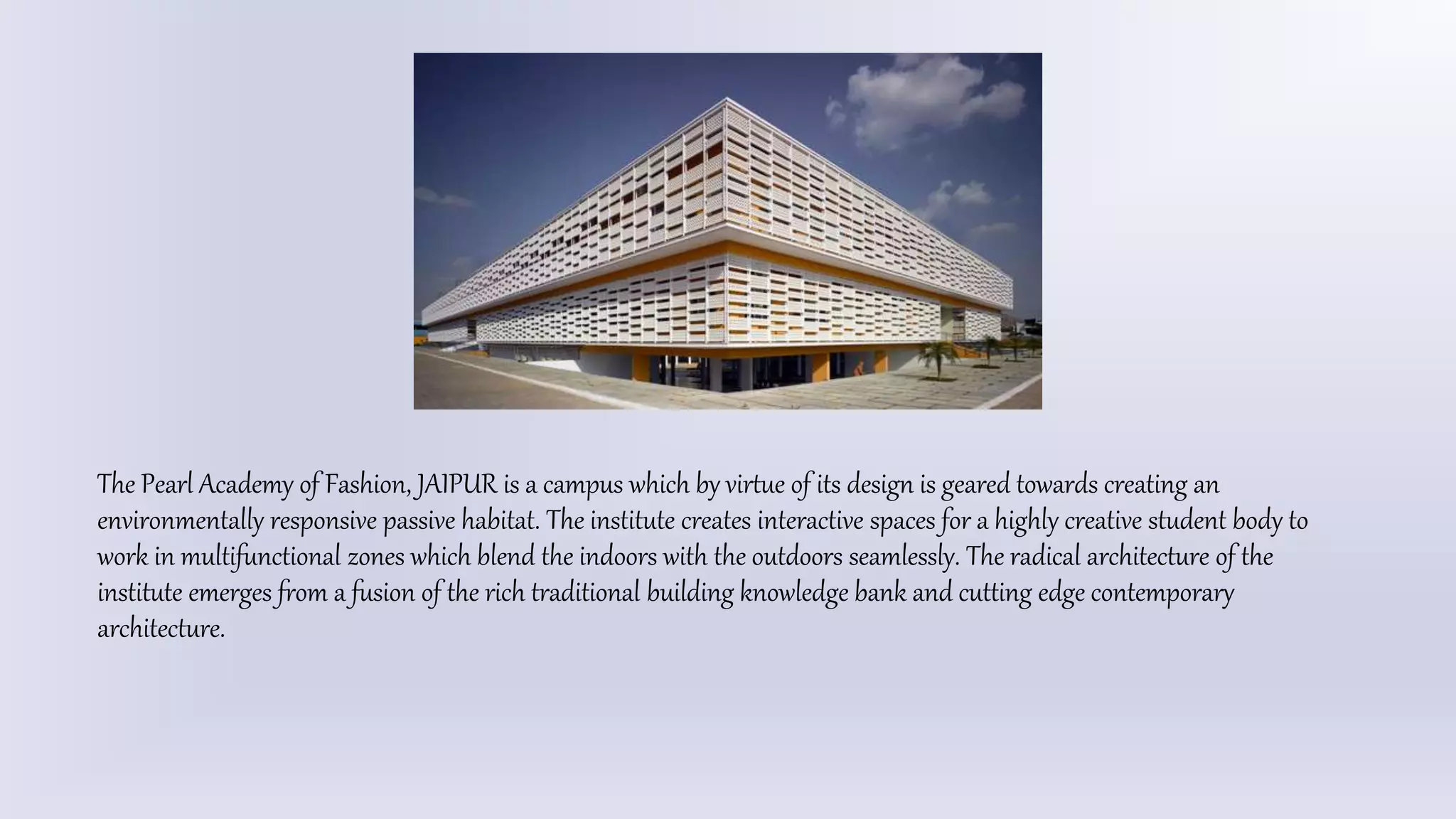 PEARL ACADEMY OF FASHION | PPTX
