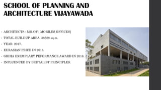 School of Planning & Architecture Vijayawada (SPA Vijayawada) and ...