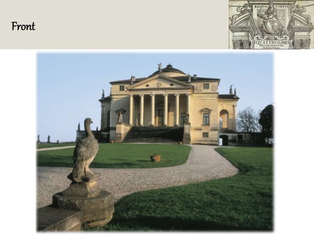 Literature case study - Villa la Rotunda | PPSX | Houses | Real Estate
