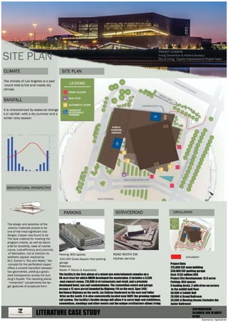 LITERATURE CASE STUDY CONVENTION CENTER | PDF