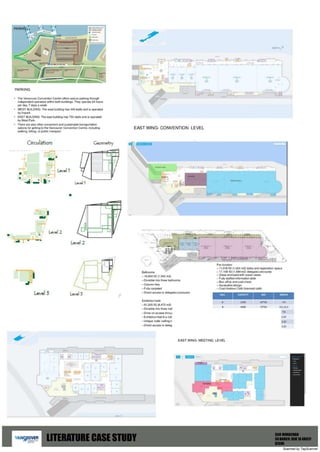 LITERATURE CASE STUDY CONVENTION CENTER | PDF