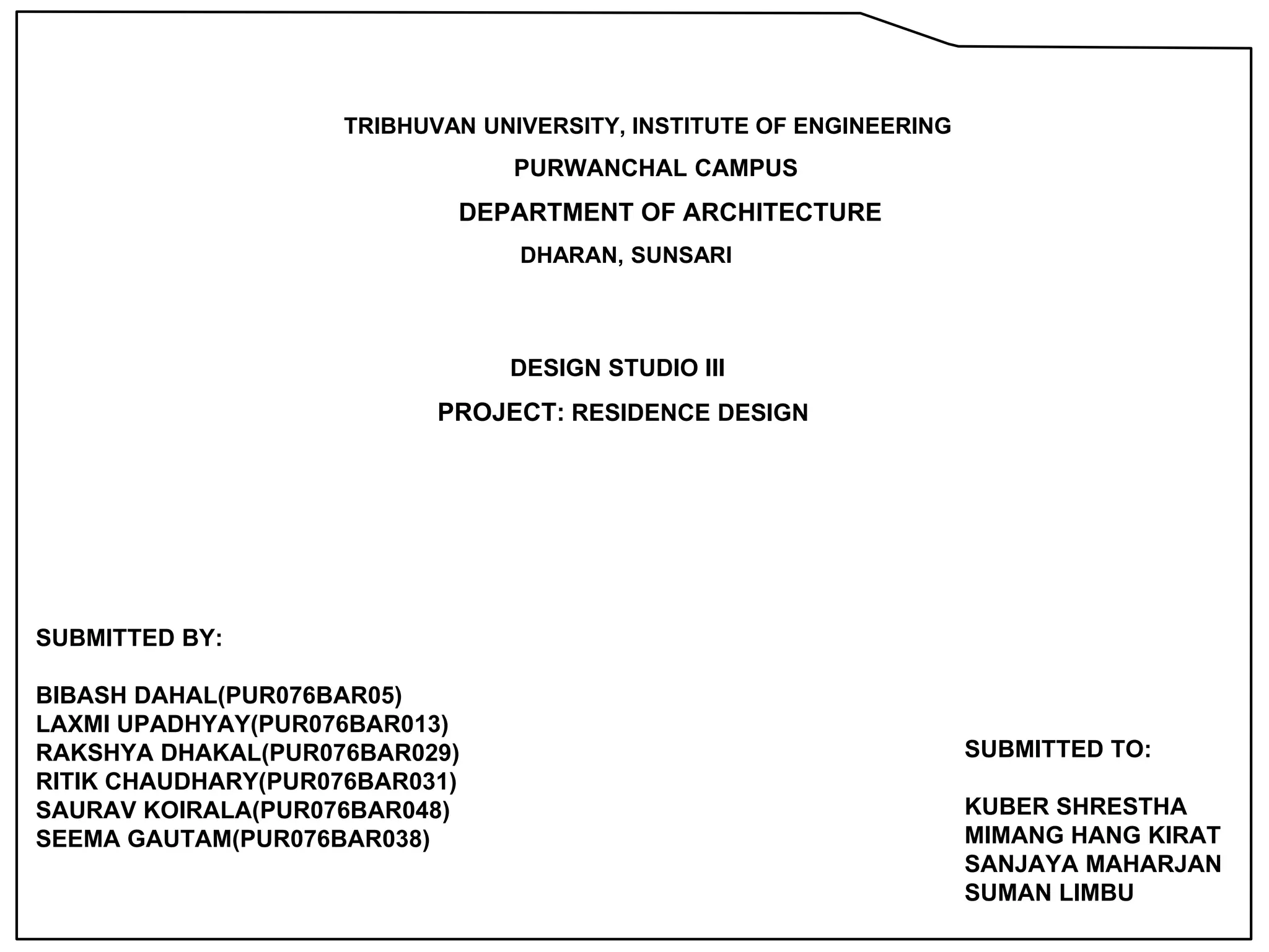 LITERATURE REVIEW AND CASE STUDY FOR RESIDENCE DESIGN | PDF