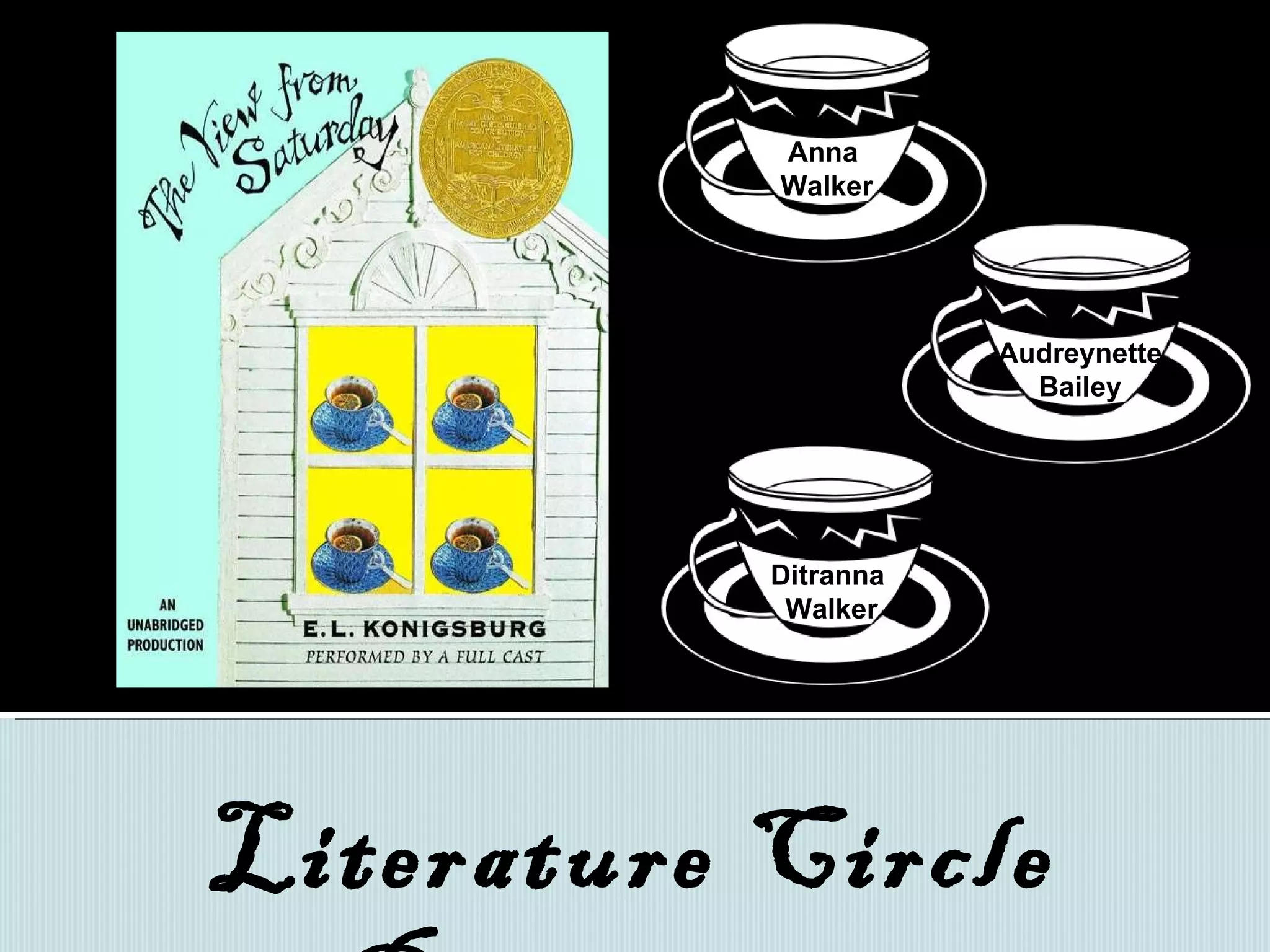 The View from Saturday by E.L. Konigsburg | PPT